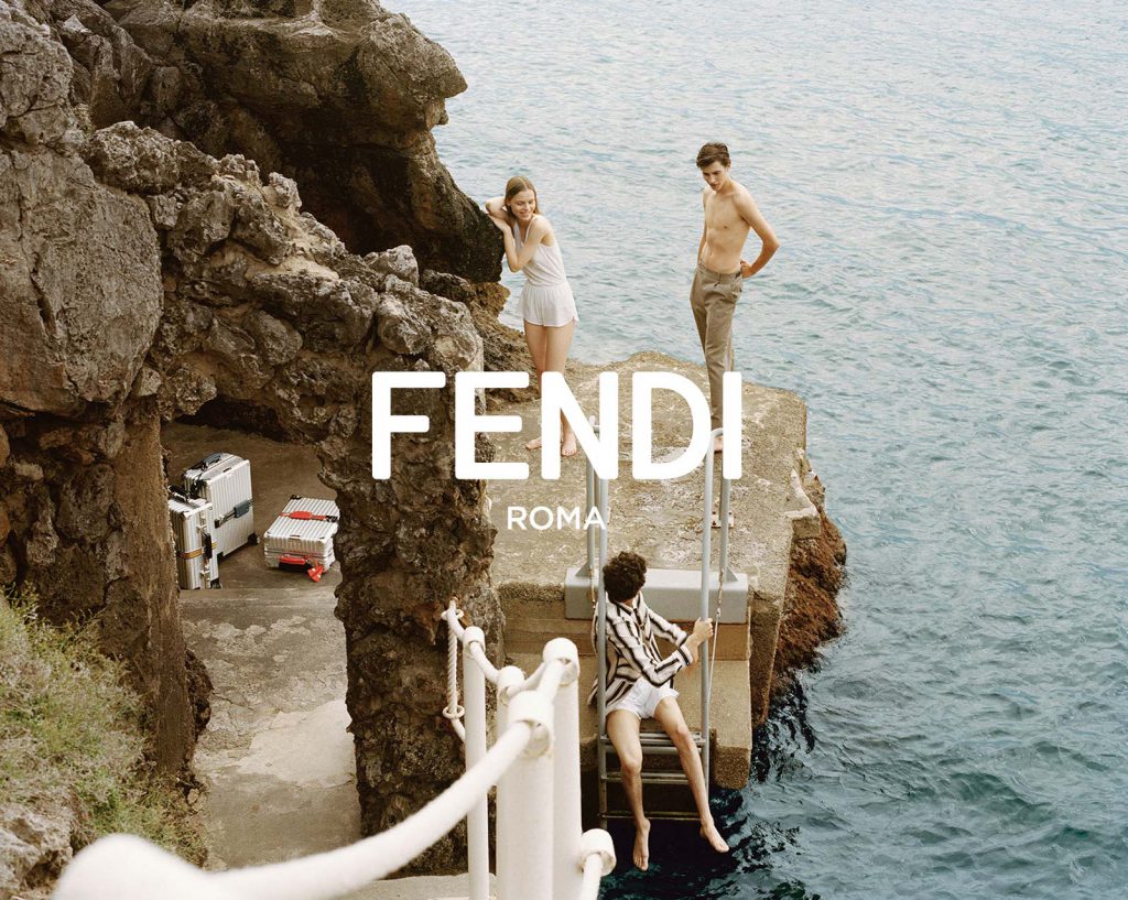 Packaging + Identity Design for Fendi by Creative Studio George & Elaine
